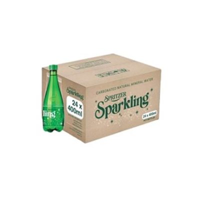 Spritzer Sparkling Mineral Water 400ml x 24 | ZuppaMarket
