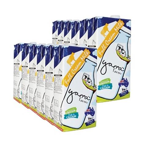 Yarra by Farm Fresh UHT Professional Full Cream Milk (no cap) 12s x 1L ...