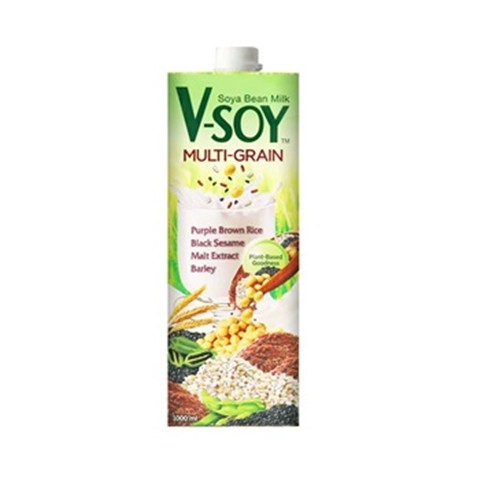 V-Soy Multi Grain Soy Milk 1L | ZuppaMarket
