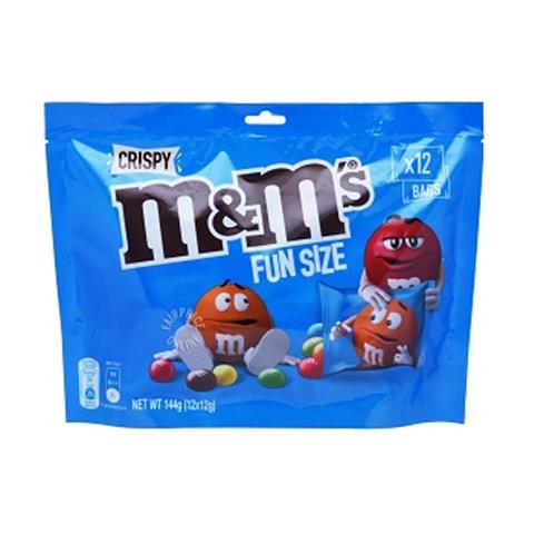 M&M's Fun Size Crispy Candies 12s x 13.5g | ZuppaMarket