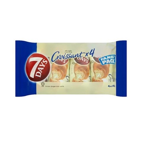 7 Days Vanilla Croissant 4s x 60g | ZuppaMarket