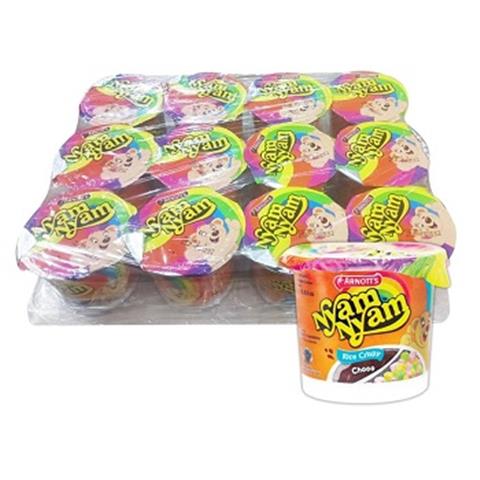 Nyam Nyam Choco Rice Crispy 12 cup x 18g | ZuppaMarket