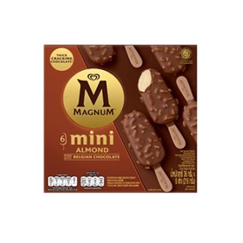 Magnum Mini Almond 6s x 45ml (Carton of 6 Boxes) | ZuppaMarket
