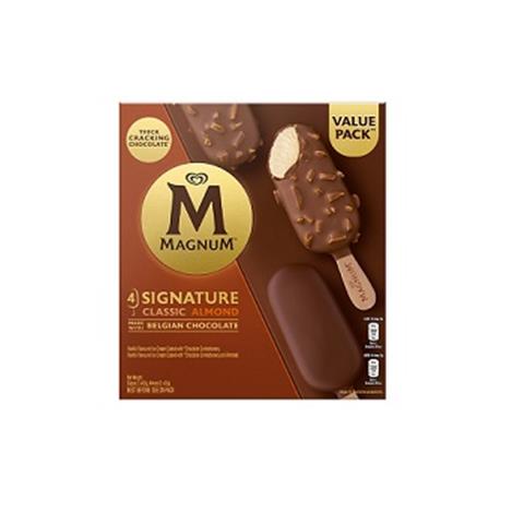 Magnum Classic & Almond 4s x 80ml (Carton of 6 Boxes) | ZuppaMarket