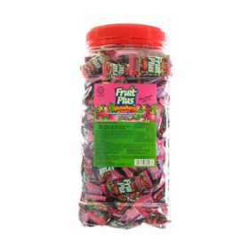 Fruit Plus Chewy Candy Jar Strawberry 350s | ZuppaMarket