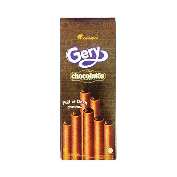 Gery Chocolatos Wafer Rolls Dark Chocolate 10s x 16g | ZuppaMarket