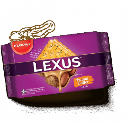 Munchy's Lexus Peanut Butter 190g | ZuppaMarket