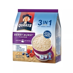 Quaker 3in1 Berry Burst 15s x 30g | ZuppaMarket