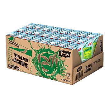 Yeo's Jasmine Green Tea Packet Drinks 24pkt x 250ml | ZuppaMarket